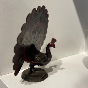 Bronze Bird Figurine With Lovely Colour - Etsy