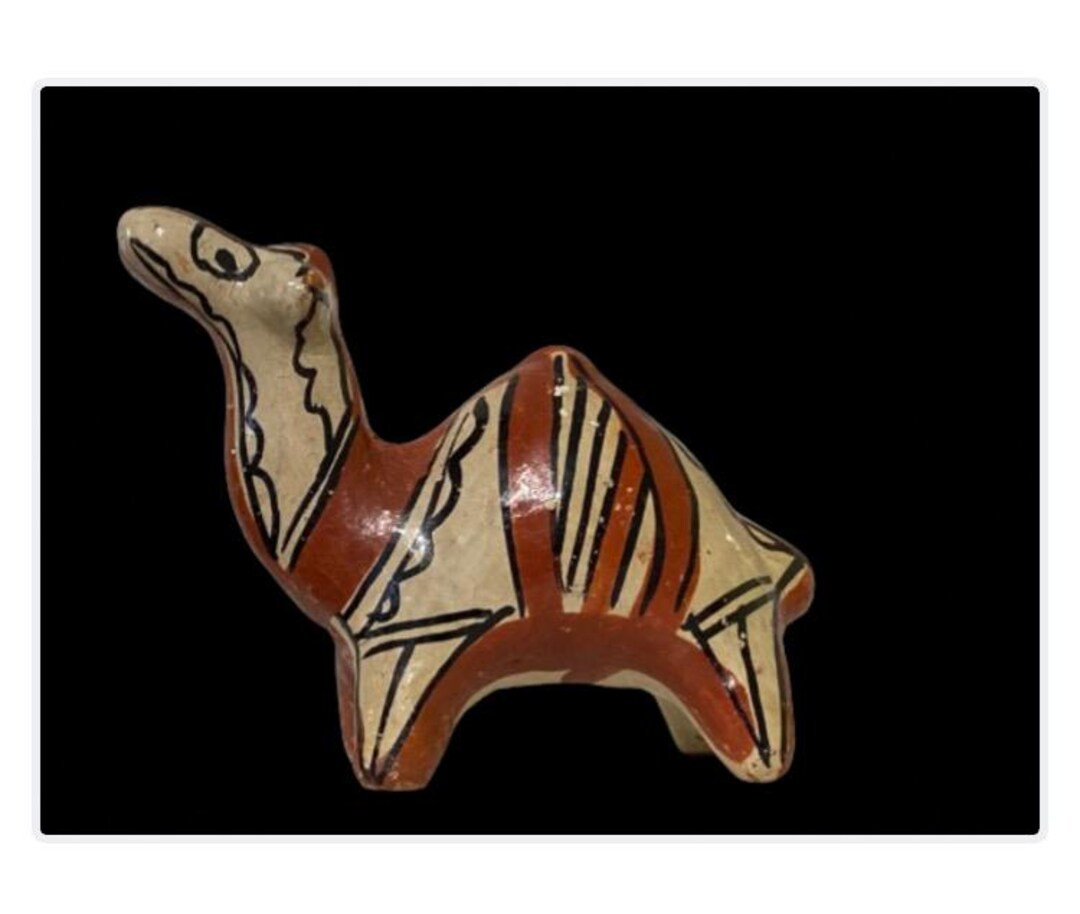 SOLD Berber Kabyle Pottery Sculpture, a Camel From the Berber. North ...
