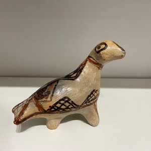 Berber Kabyle Pottery Sculpture, Bird From the Berber. North African ...