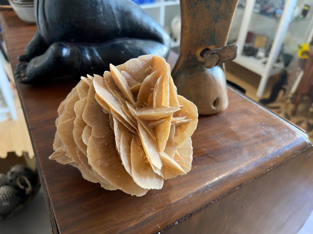 Desert Crystal Rose, Raw Stone, Desert Rose, Gypsum Rose Raw, Selenite ...