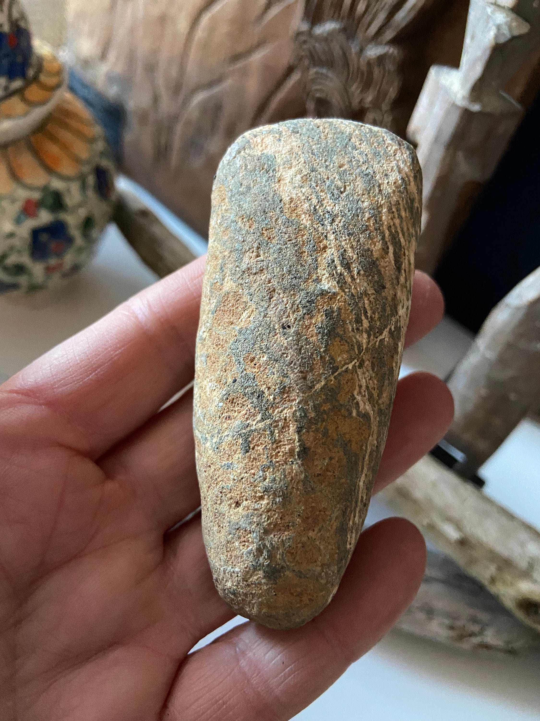 Large Neolithic Stone Tool From the Sahara Desert, Ancient Flint Axe ...