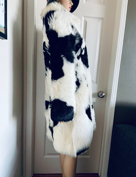 Spotted/Cow pattern Genuine Sheep Skin Shearing Fur C… - Gem
