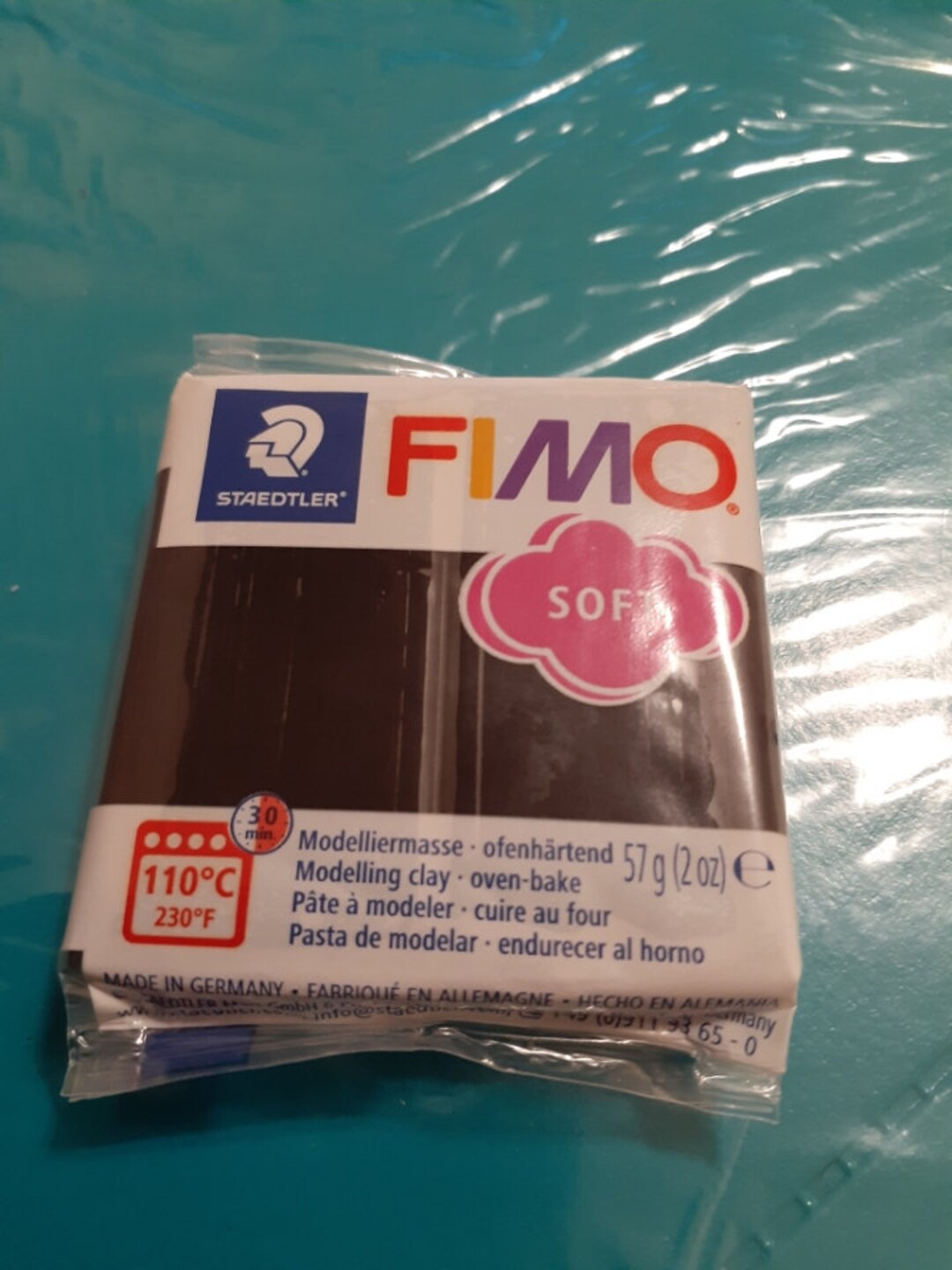 Black FIMO Clay for Modelling, Craft Jewelry Making - Etsy Canada
