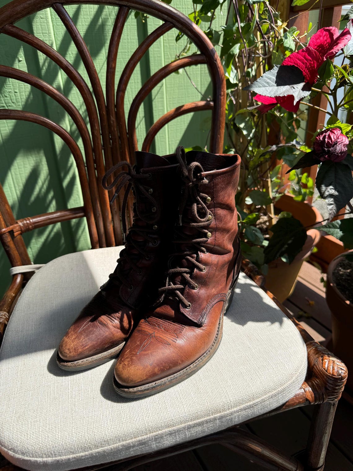 Vintage Western Roper Work Boots High Quality - Etsy