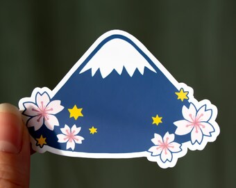 Mount Fuji Decal - Etsy