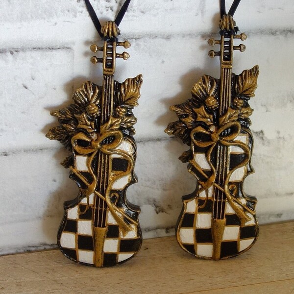 Black and White Check Decor - Etsy