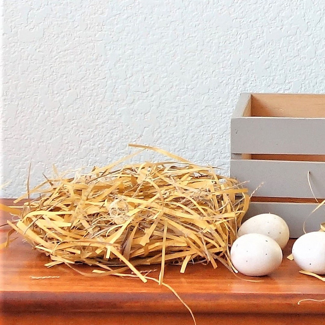 Artificial Hay, Fake Hay, Hypoallergenic Hay for Farmhouse Tier Tray ...