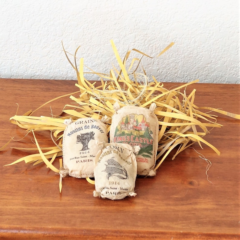 Artificial Hay, Fake Hay, Hypoallergenic Hay for Farmhouse Tier Tray ...