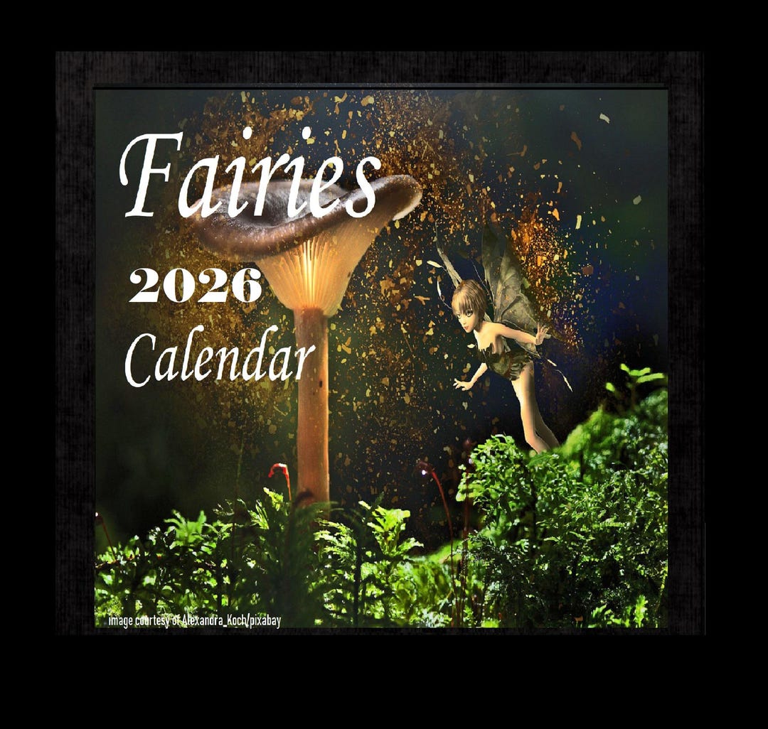 Fairy Calendar 2026 Fairies Wall Calendar Fairy Planner Appointment ...