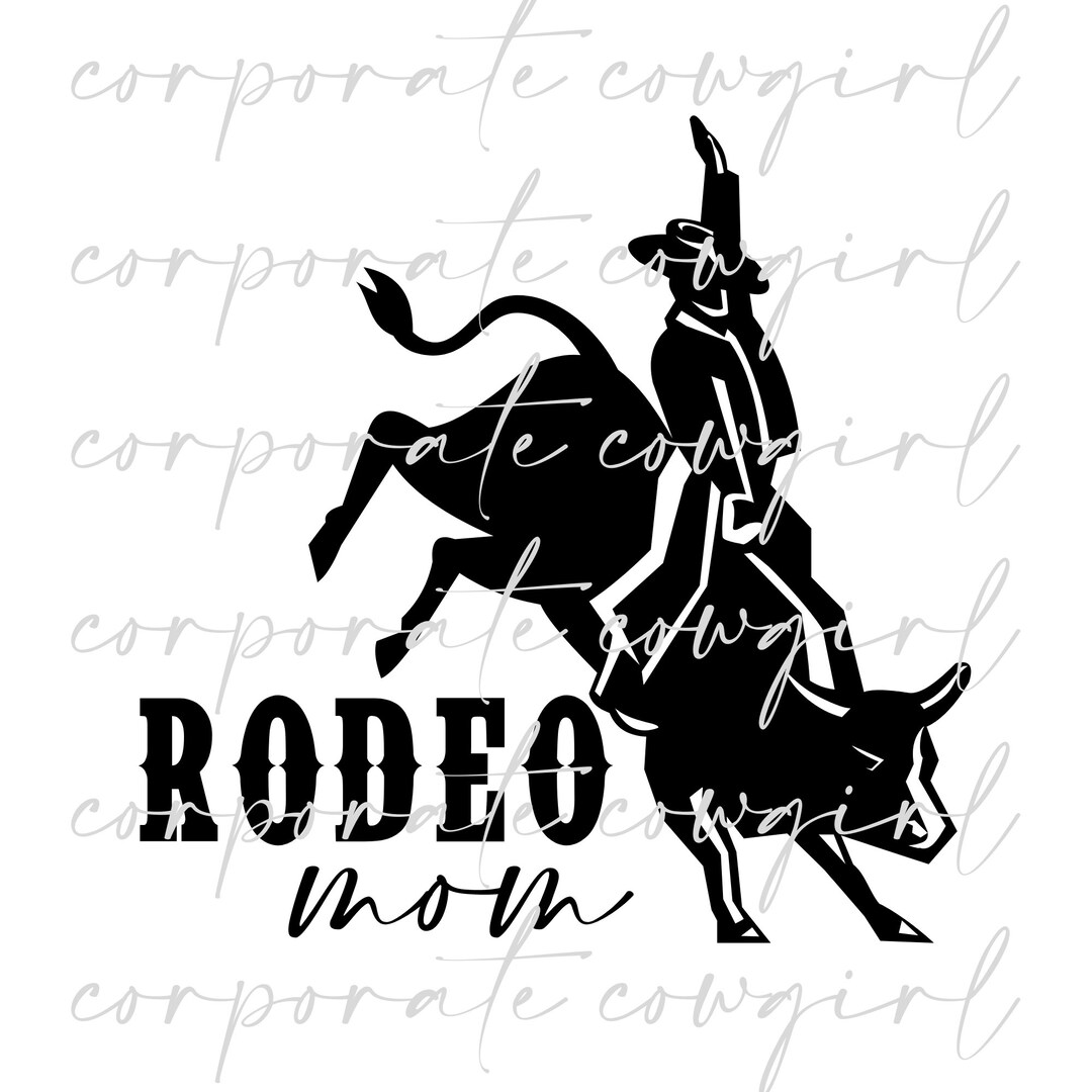 Rodeo Mom SVG PNG Digital Download - Etsy