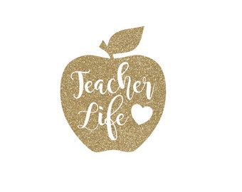Teacher decal | Etsy