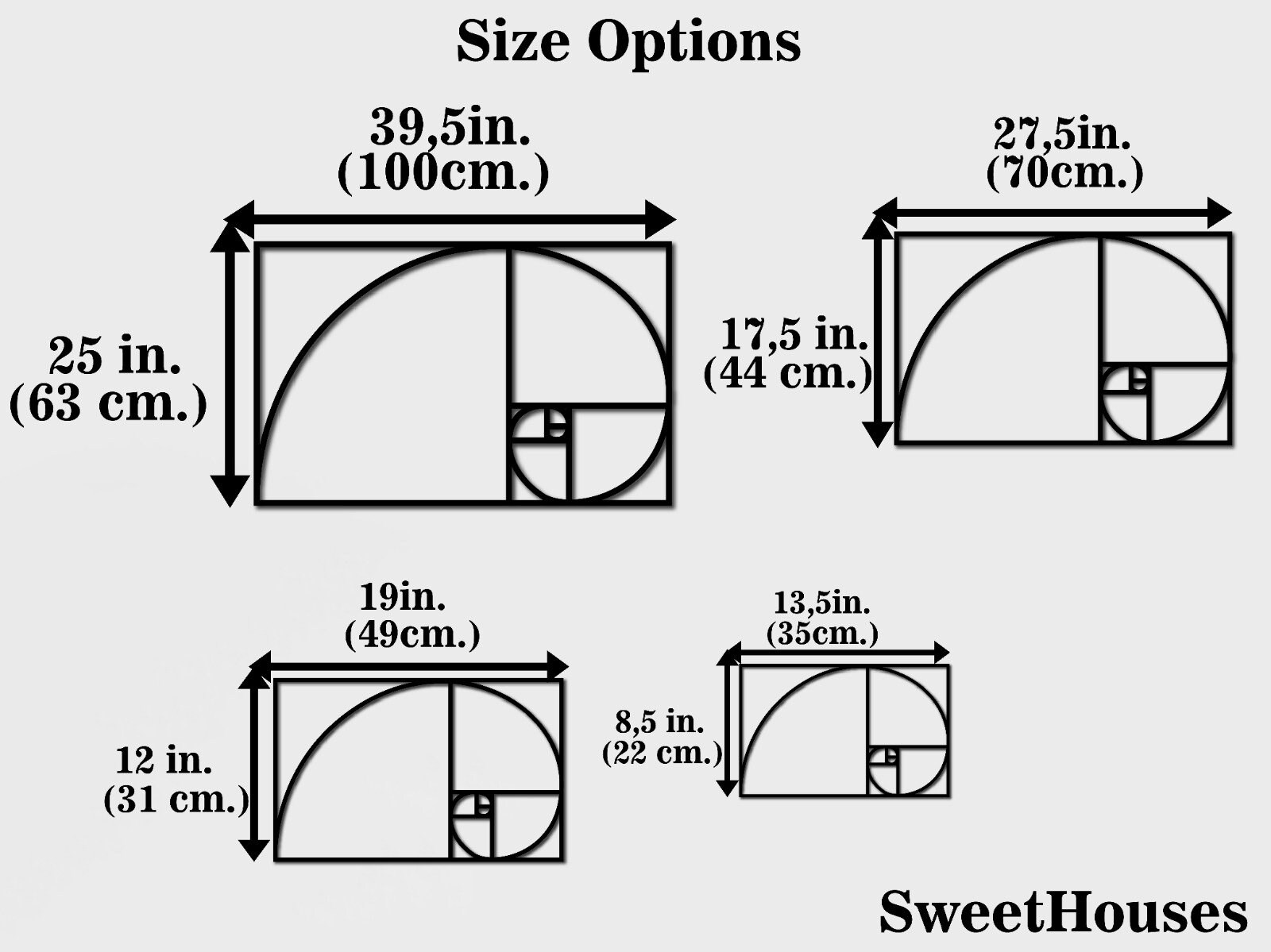 Minimalist Golden Ratio Wall Decor House Gift metal Wall - Etsy