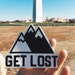 Traveler Kit and Co Get Lost Sticker Wander Adventure Travel Decal Car ...