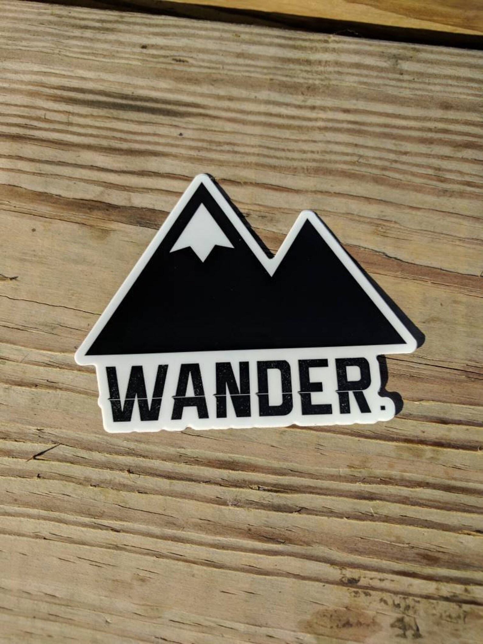Wander Sticker Traveler Kit and Co Adventure Travel Decal Car | Etsy