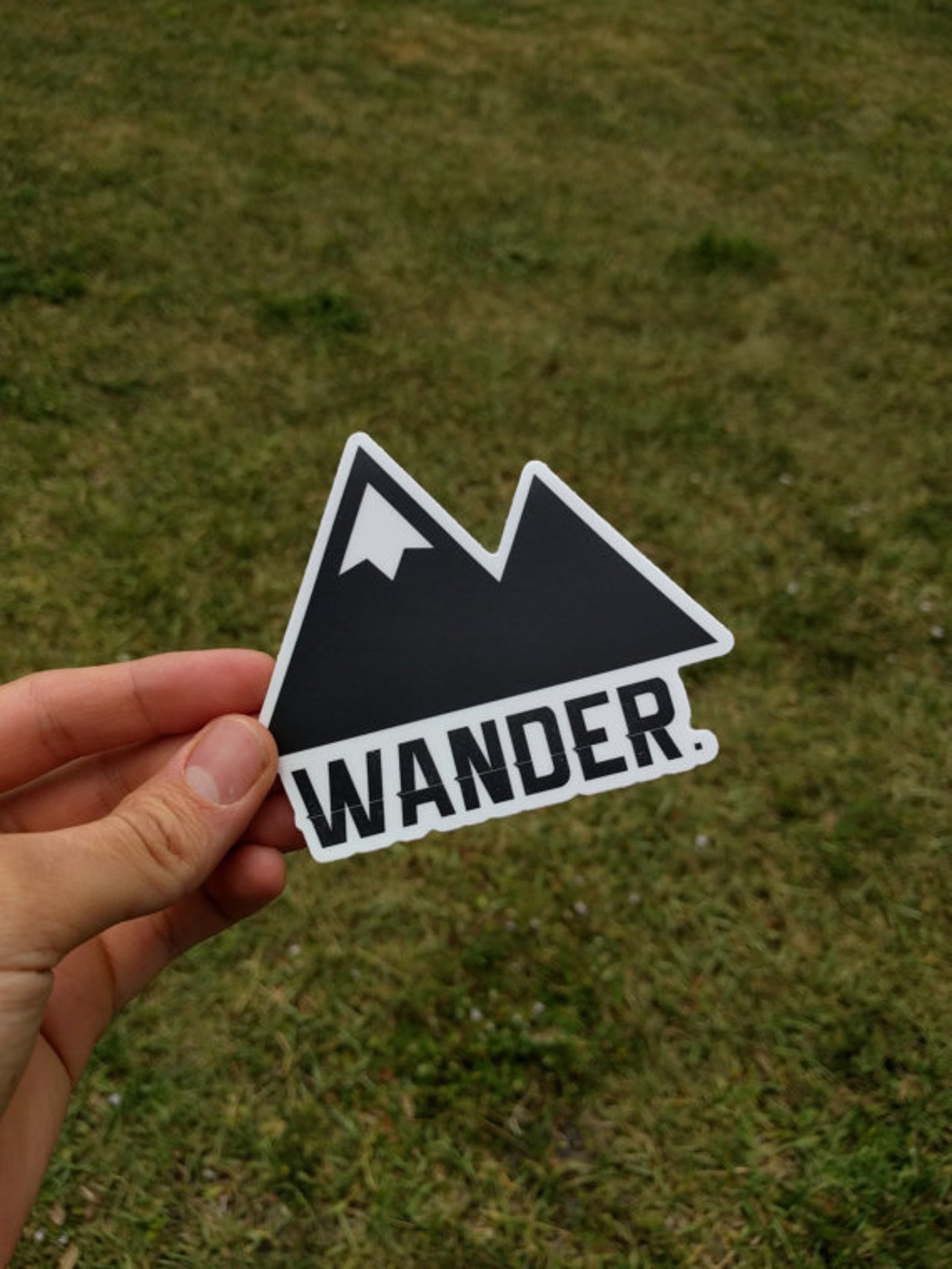 Wander Sticker Traveler Kit and Co Adventure Travel Decal Car | Etsy
