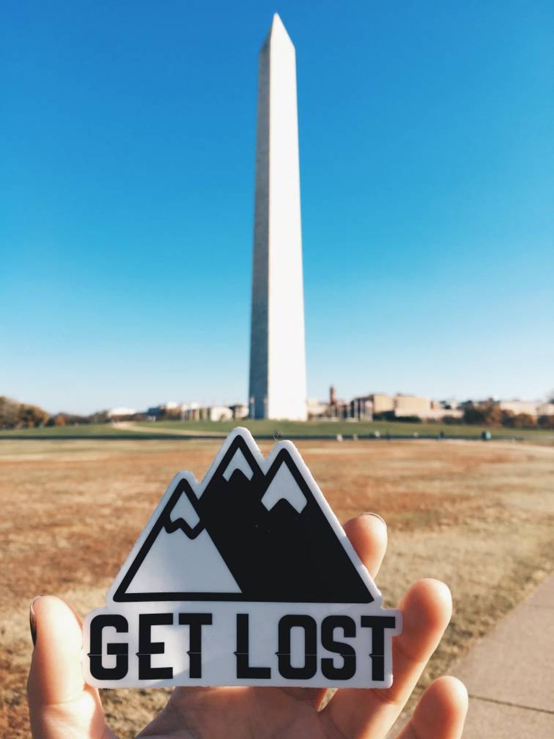 Traveler Kit and Co Get Lost Sticker Wander Adventure Travel Decal Car ...