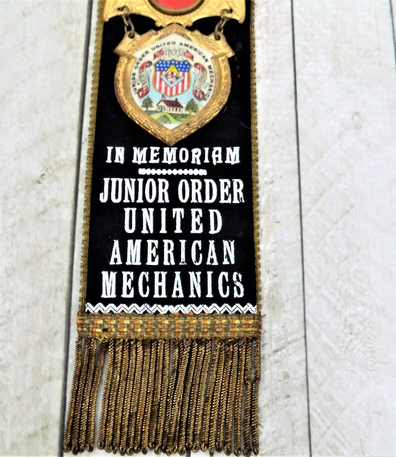 Junior Order United American Mechanics Member Medal Ribbon - Etsy