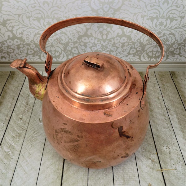 Copper Tea Pot - Etsy