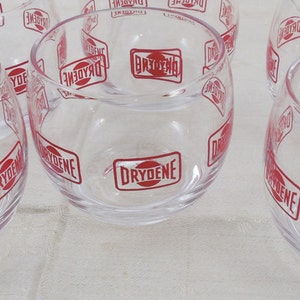Drydene Advertising Glasses, Set of 5, Vintage Oil Company, Drydene ...
