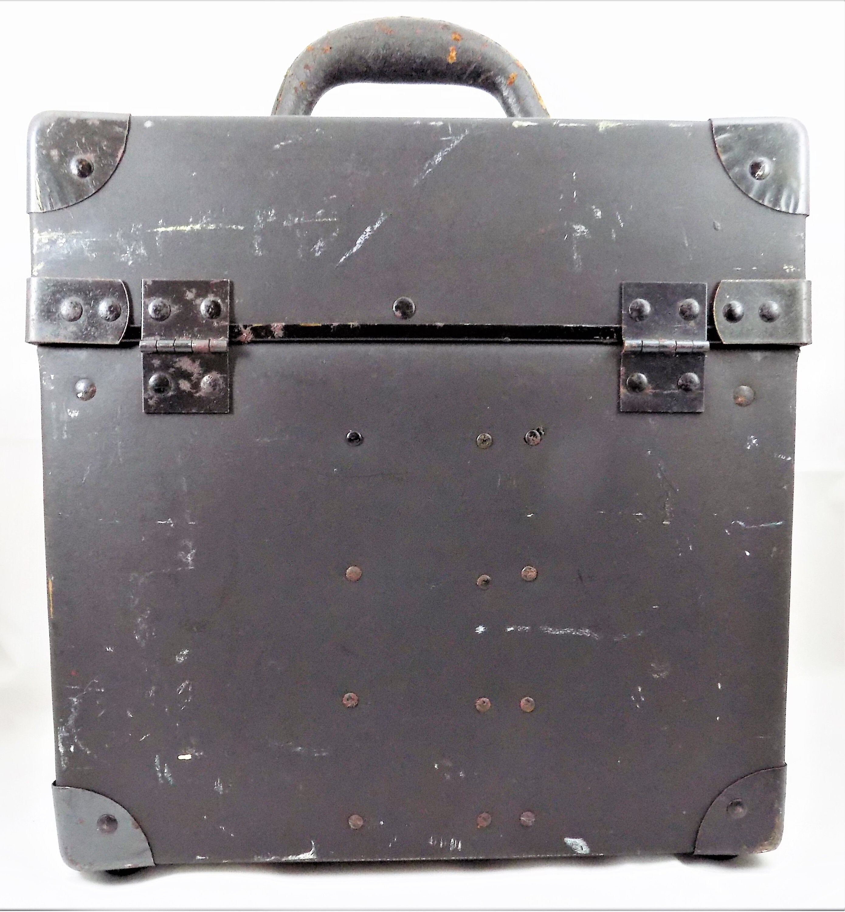 Portable Storage Case Metal Snap Closures Faux Leather | Etsy