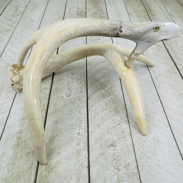 Carved Antler - Etsy
