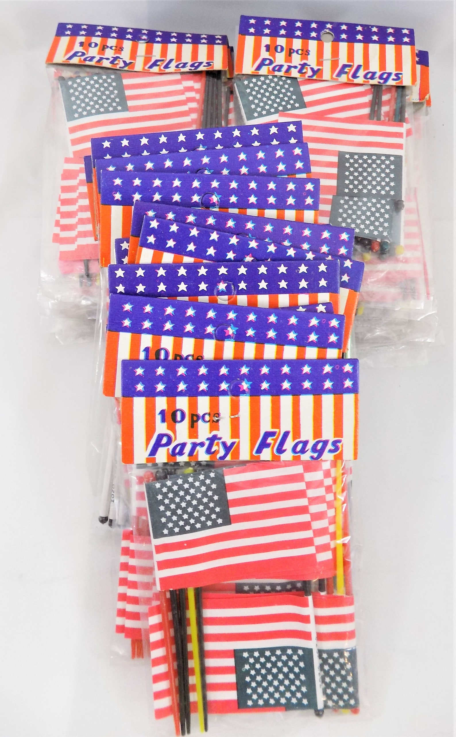 American Flag Party Picks 35 NOS Packages 350 Party Picks - Etsy