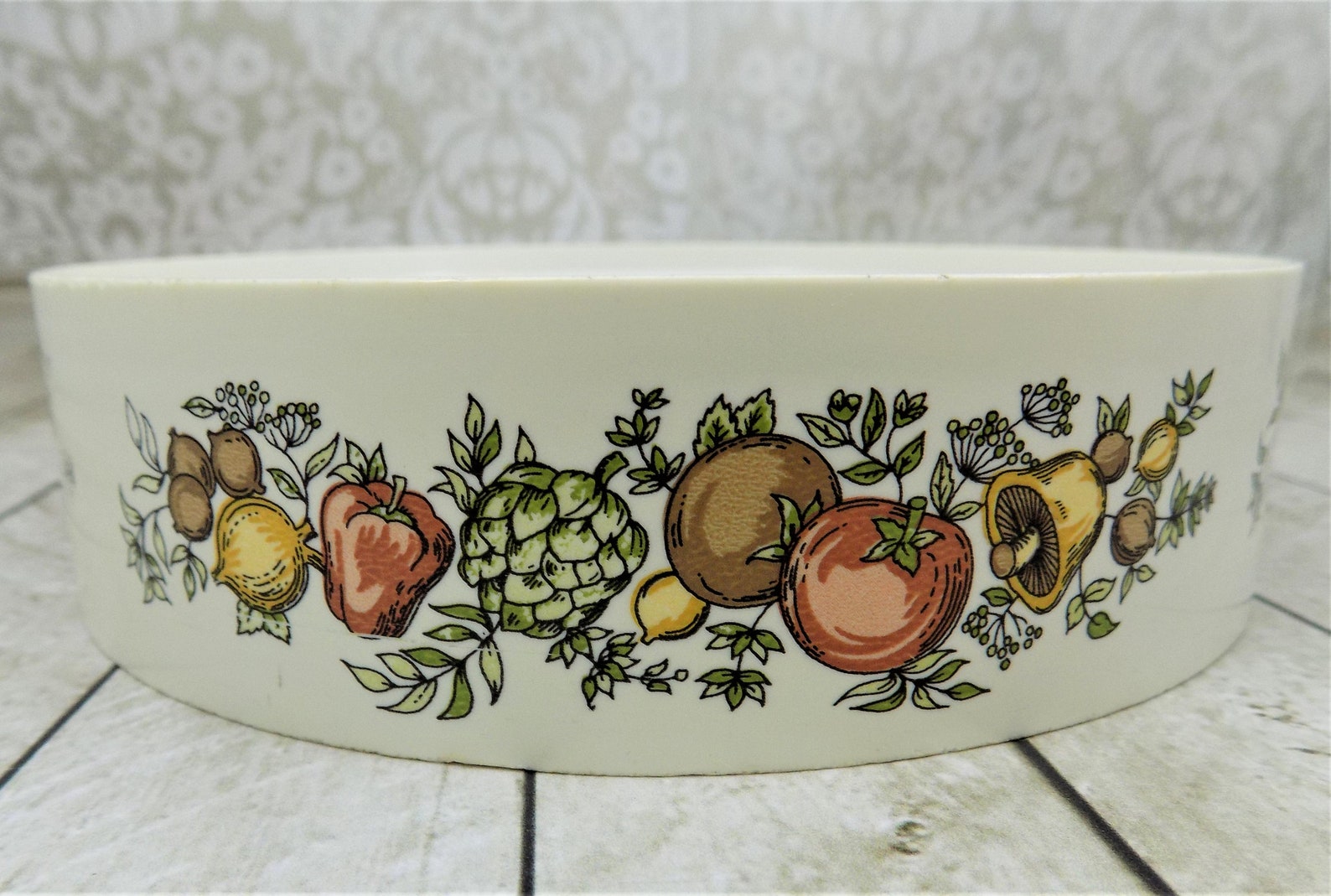 Pyrex Spice of Life Clear Glass Canister See and Store - Etsy