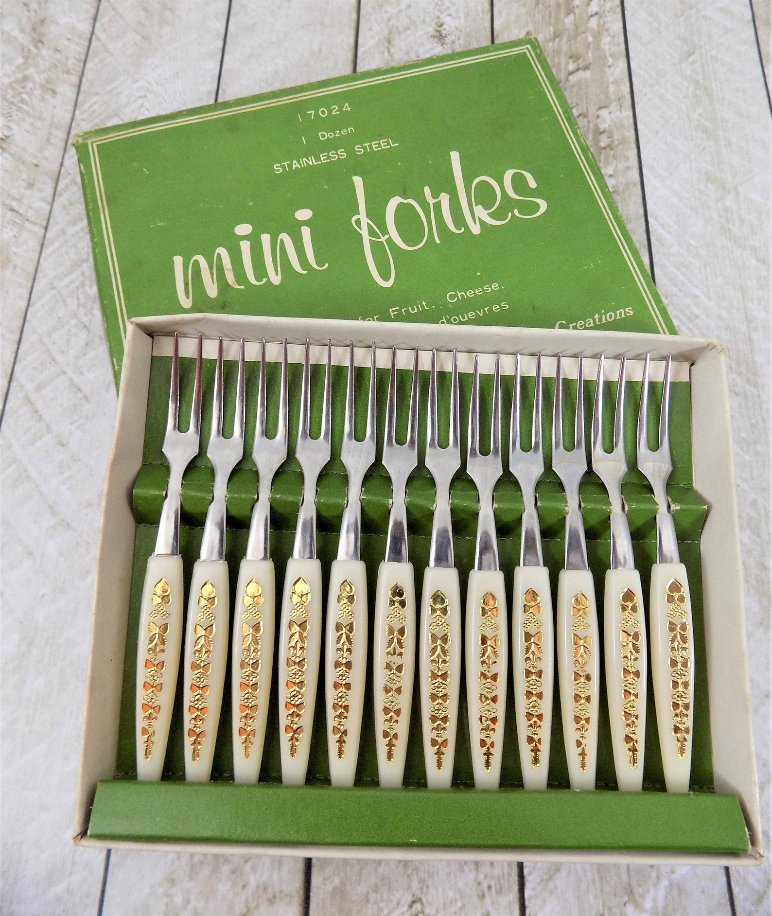Mini Forks Stainless Steel Service Forks Fruit Cheese - Etsy