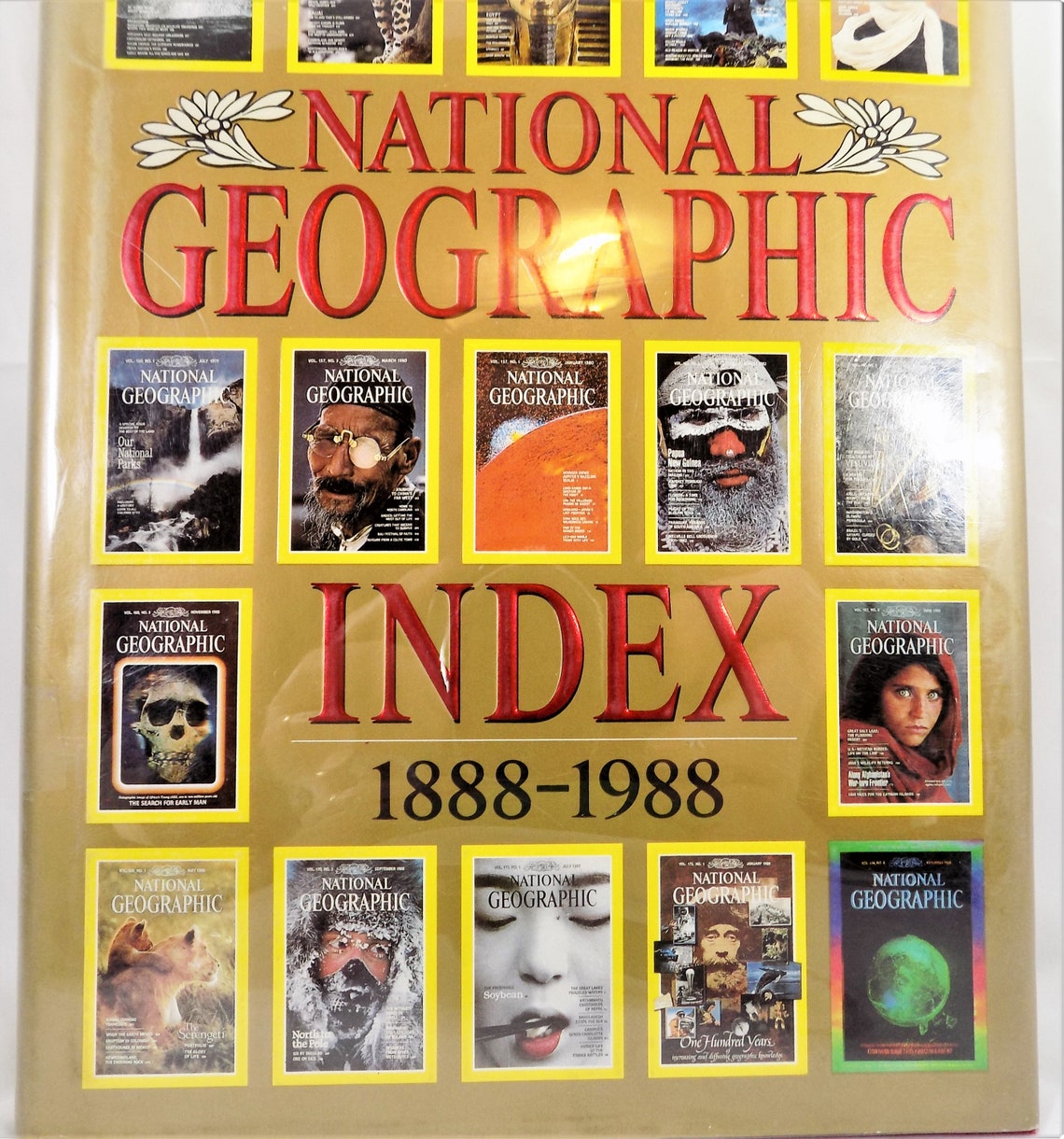 National Geographic Index 1988 1988 100 Years Vintage - Etsy