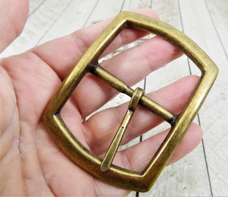 Metal Buckles Variety of Sizes Styles Lot of 8 Two Brass | Etsy