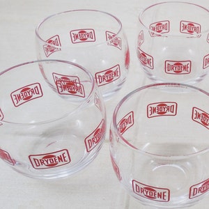 Drydene Advertising Glasses, Set of 5, Vintage Oil Company, Drydene ...