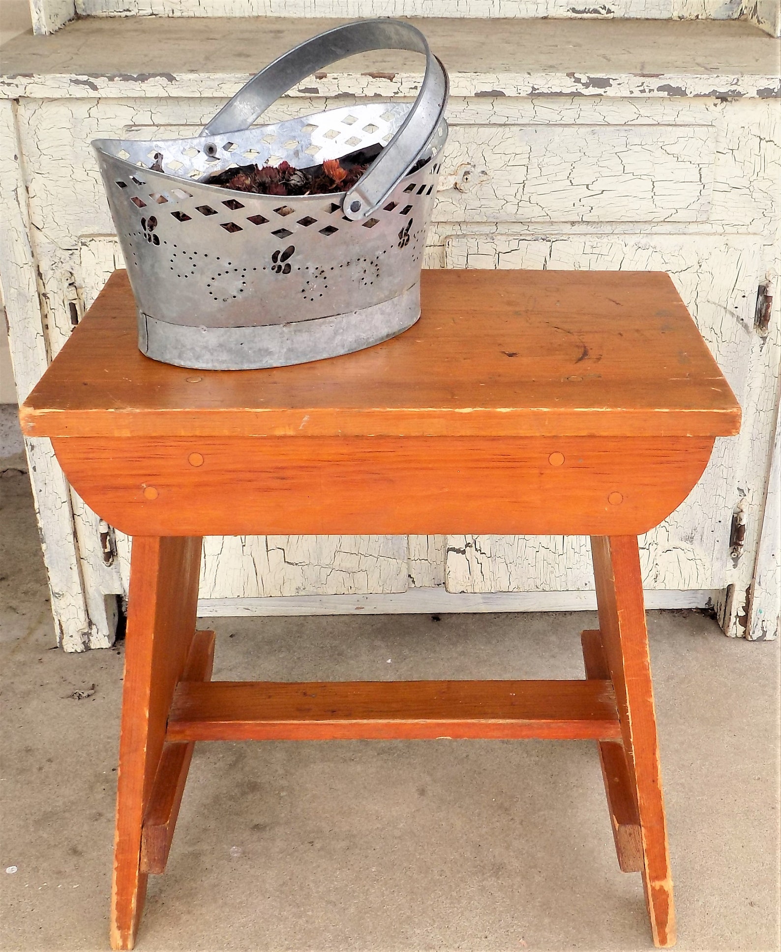 Rustic Small Wood Bench Hand Crafted End of Bed Bench Mud - Etsy