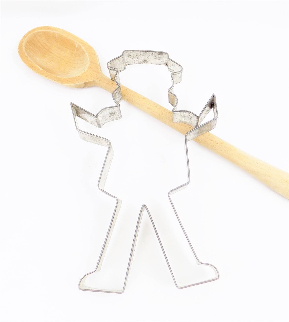 Large Tin Man Cookie Cutter Amish Man Cookie Cutter 9 - Etsy