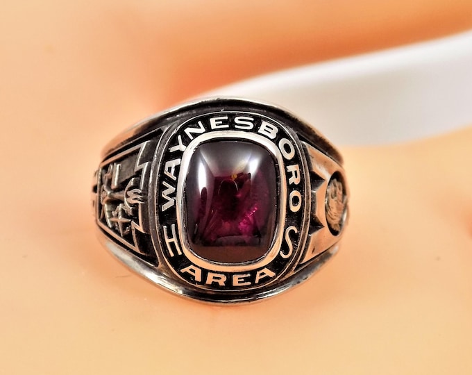 Balfour Palladium Plus Class Ring, 3.6 Carat Ruby, Size 7 Woman's Ring ...