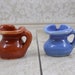 Miniature Ceramic Glazed Pitchers Set of 2 Milk Pitchers - Etsy