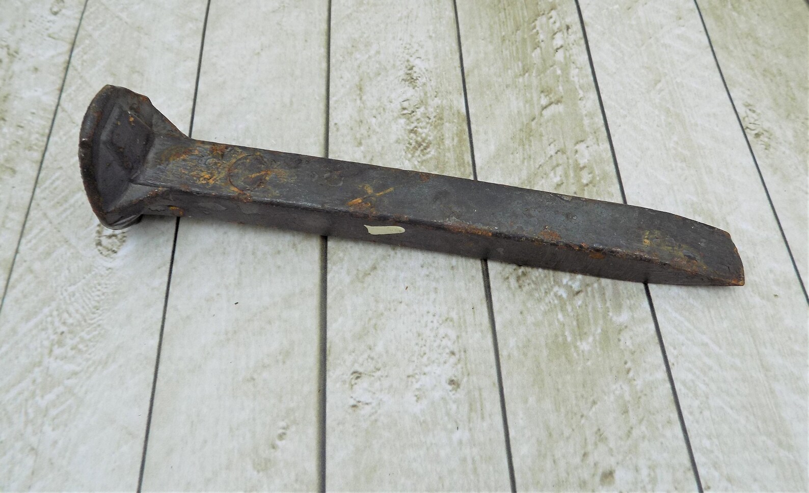 Cast Iron Railroad Spike Rusty Crusty Huge Nail Railway | Etsy