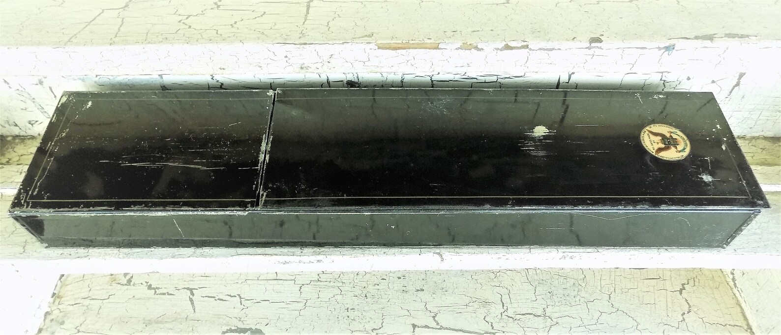 Black Safety Deposit Box Metal Box by The Hall's Safeco | Etsy