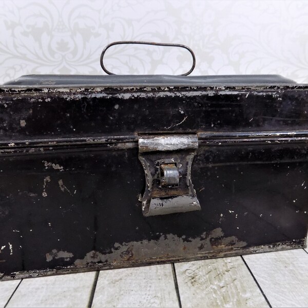 Old Metal Boxes - Etsy