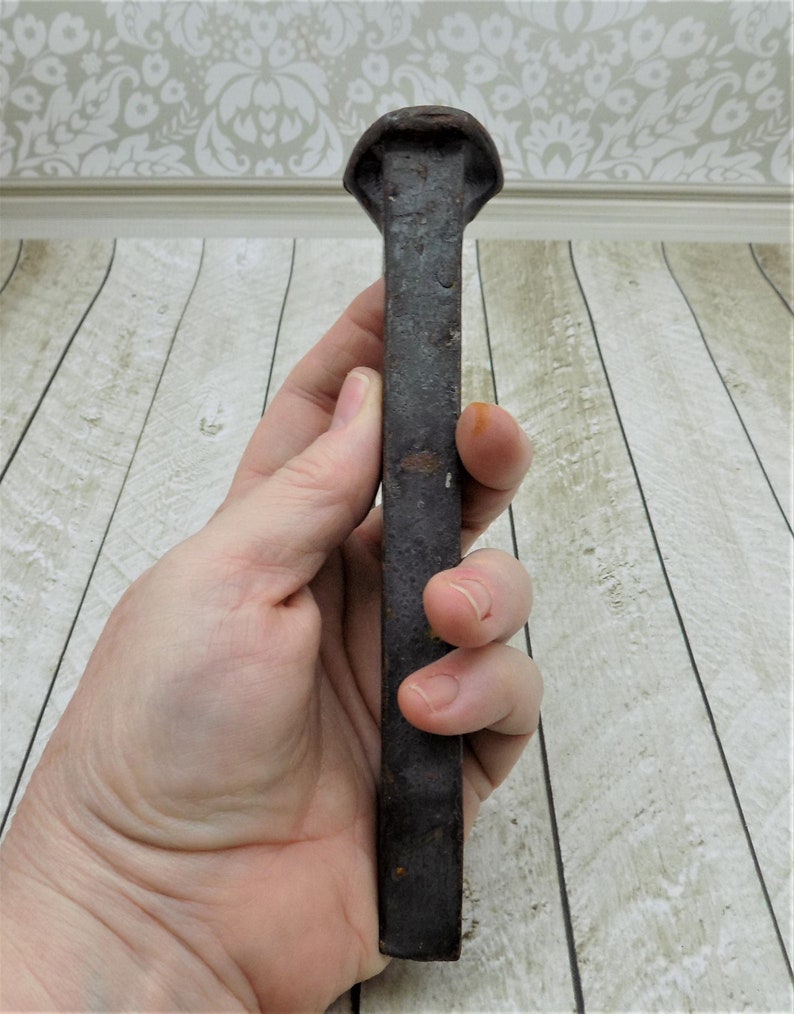 Cast Iron Railroad Spike Rusty Crusty Huge Nail Railway | Etsy