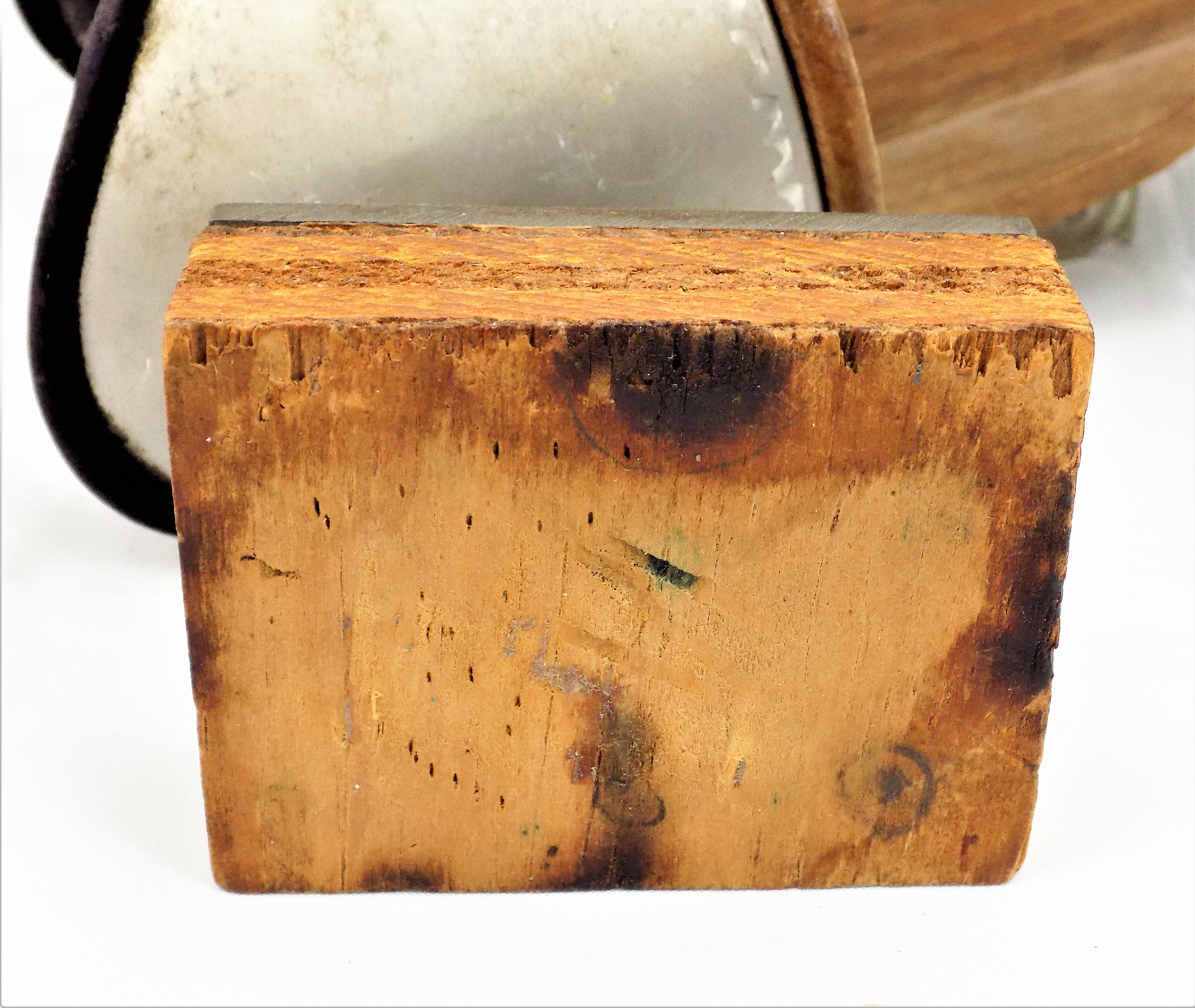 Light Bulb Stamp Base Wood Block Project Stamp Vintage - Etsy