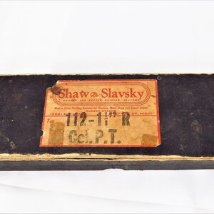 Shaw & Slavsky Pricing Numbers, Price Marking, Store Pricing, Original ...