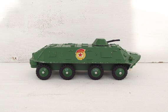 Soviet Vintage Toy Military Car Amphibian Vehicle Armored - Etsy