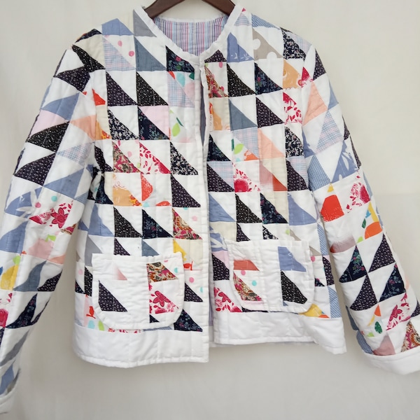 Patchwork Jacket - Etsy