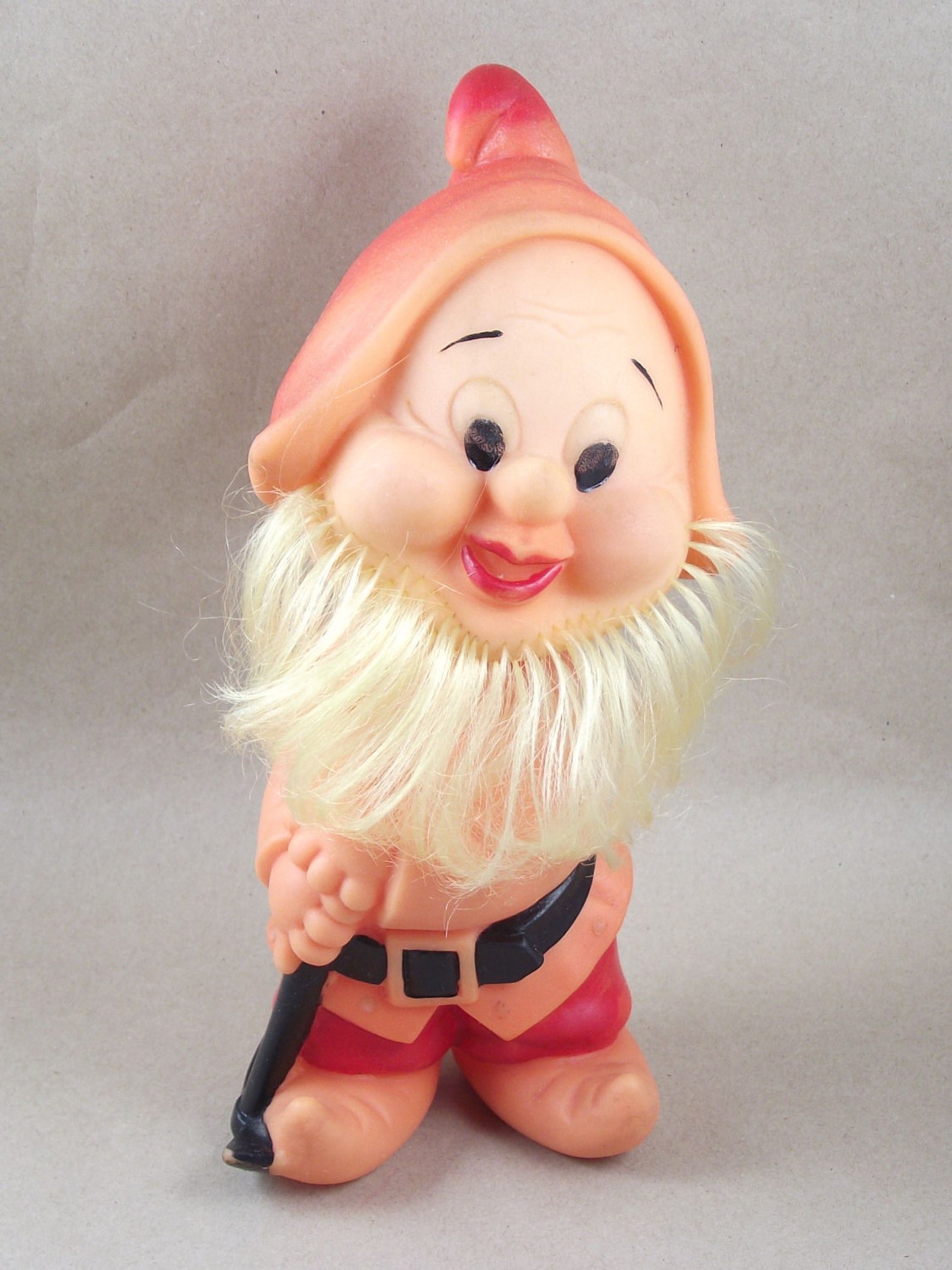 Soviet Rubber Toy Gnome, Soviet Vintage Toy, Russian Rubber Doll, Made ...