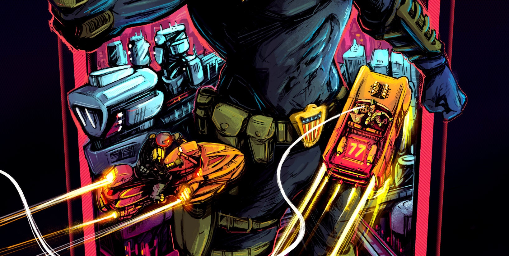 Judge Dredd 2022 Wallpaper