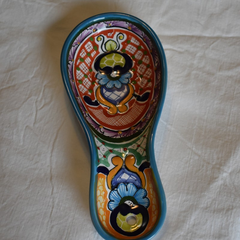 Talavera Spoon Rest - Etsy