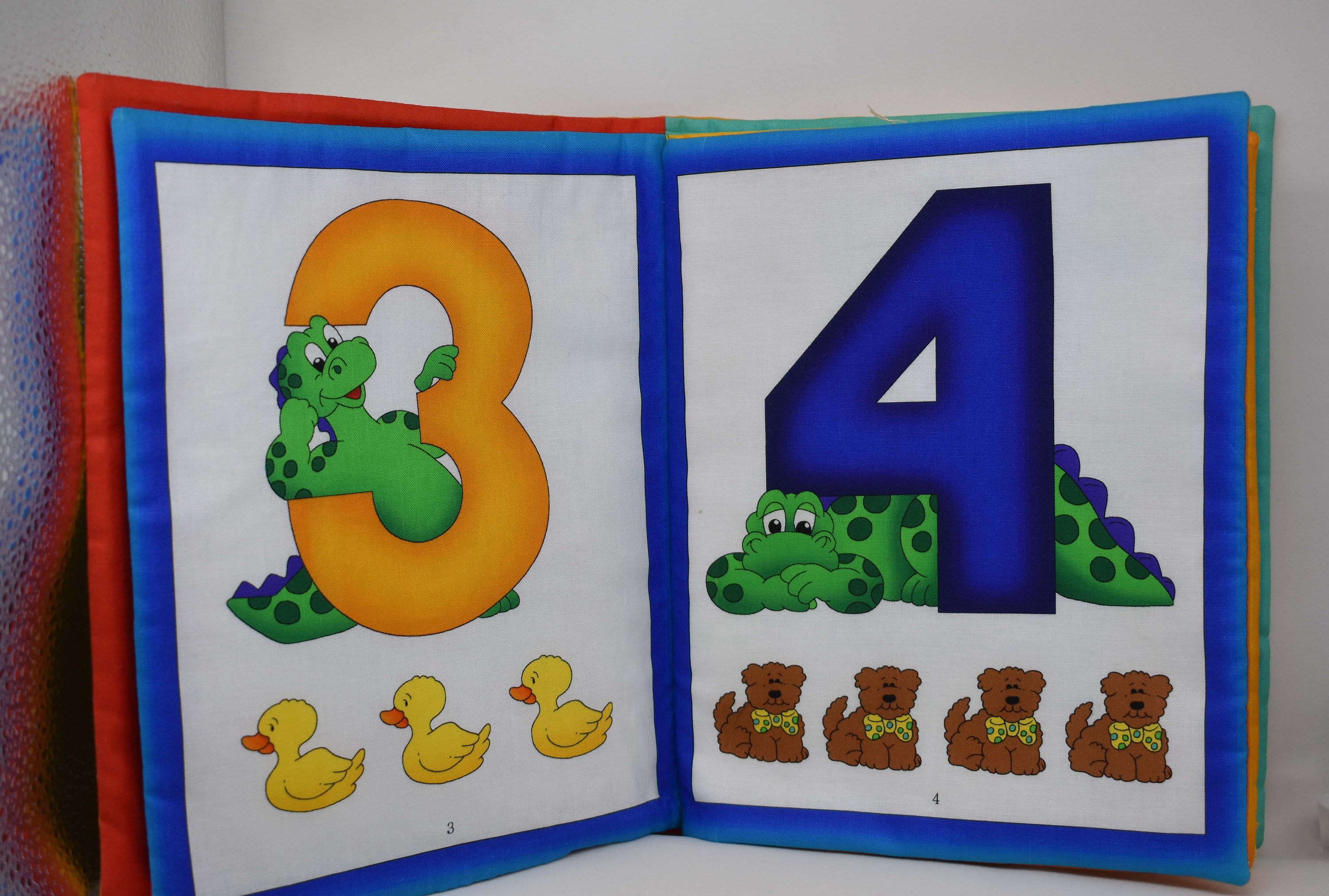 Baby's Counting Book Cloth - Etsy