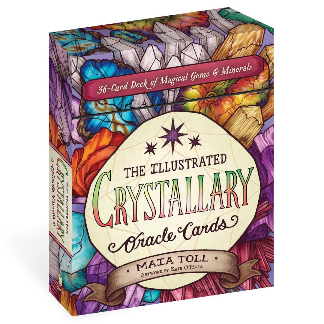 Crystal Oracle Deck - the Illustrated Crystallary - 36 Oracle Cards ...