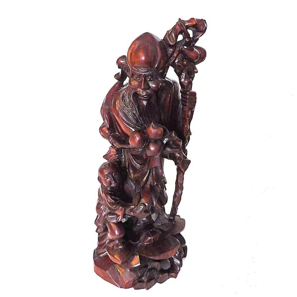 Chinese Longevity God - Etsy