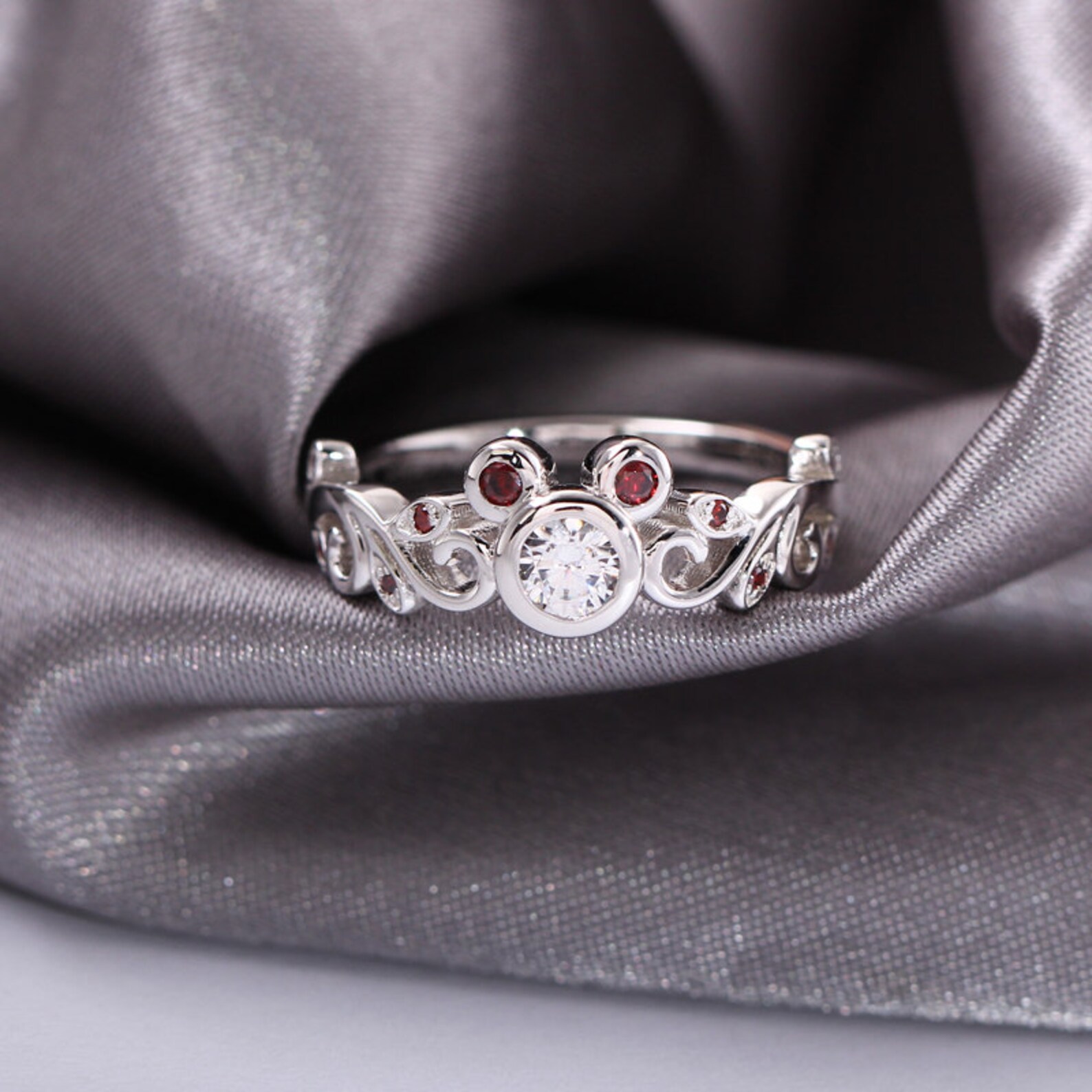 Mouse Ears Magical Ring Wedding Ring Anniversary Ring Engagement Ring ...